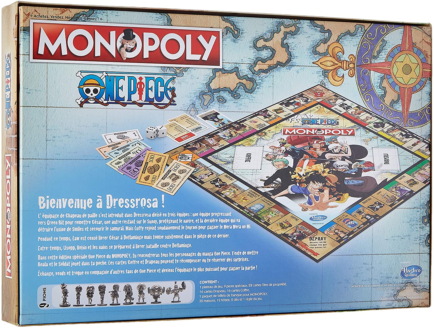 MONOPOLY ONE PIECE - Winning Moves