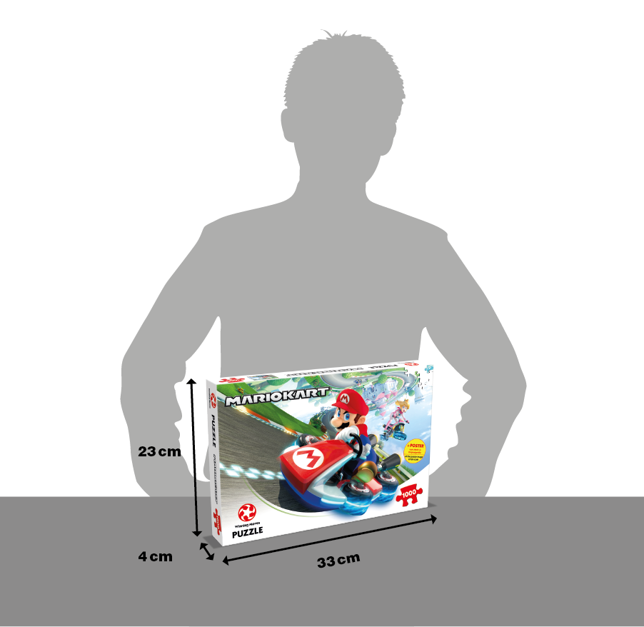 PUZZLE MARIO KART FUNRACER 1000 PIÈCES - Winning Moves