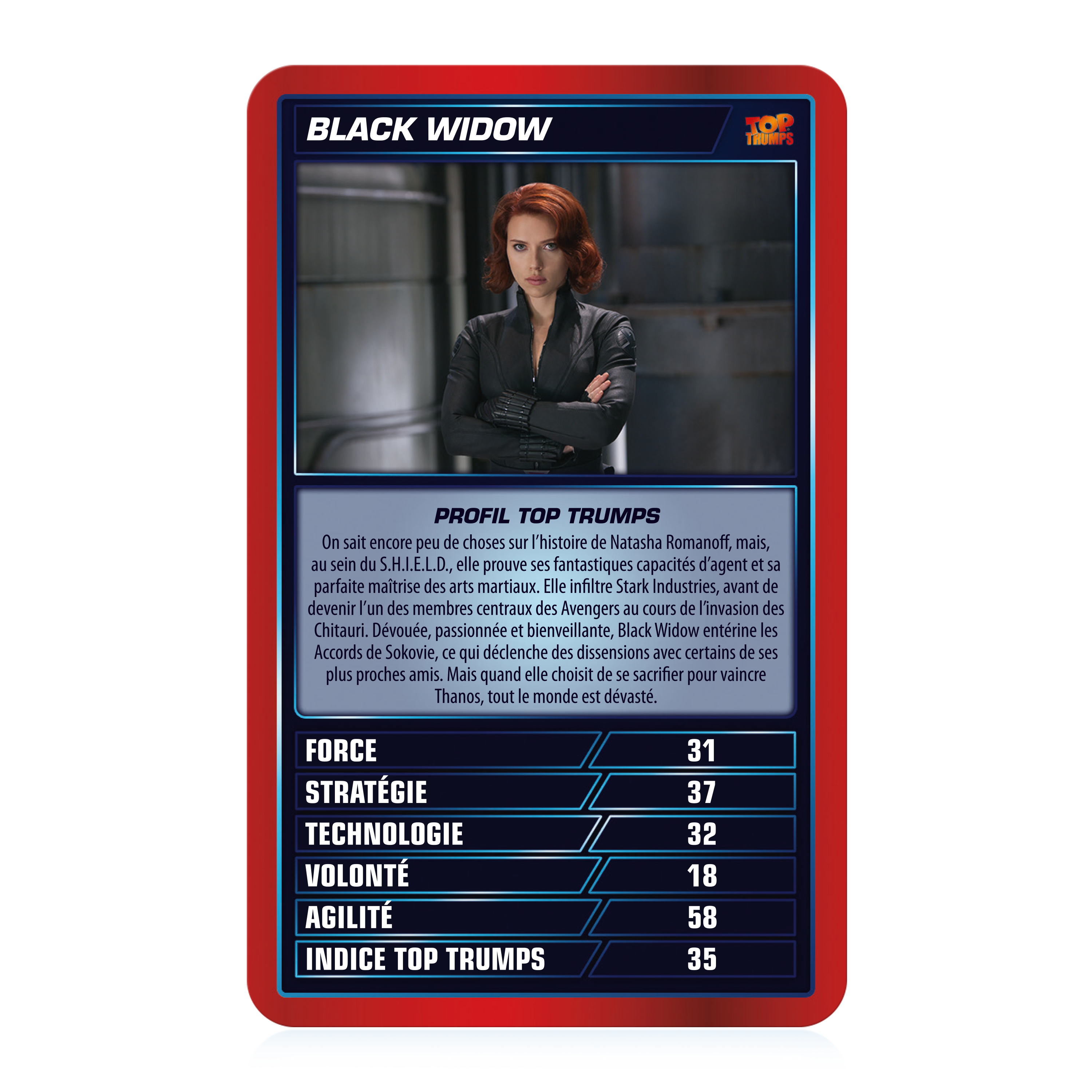 TOP TRUMPS MARVEL CINEMATIC UNIVERSE - Winning Moves