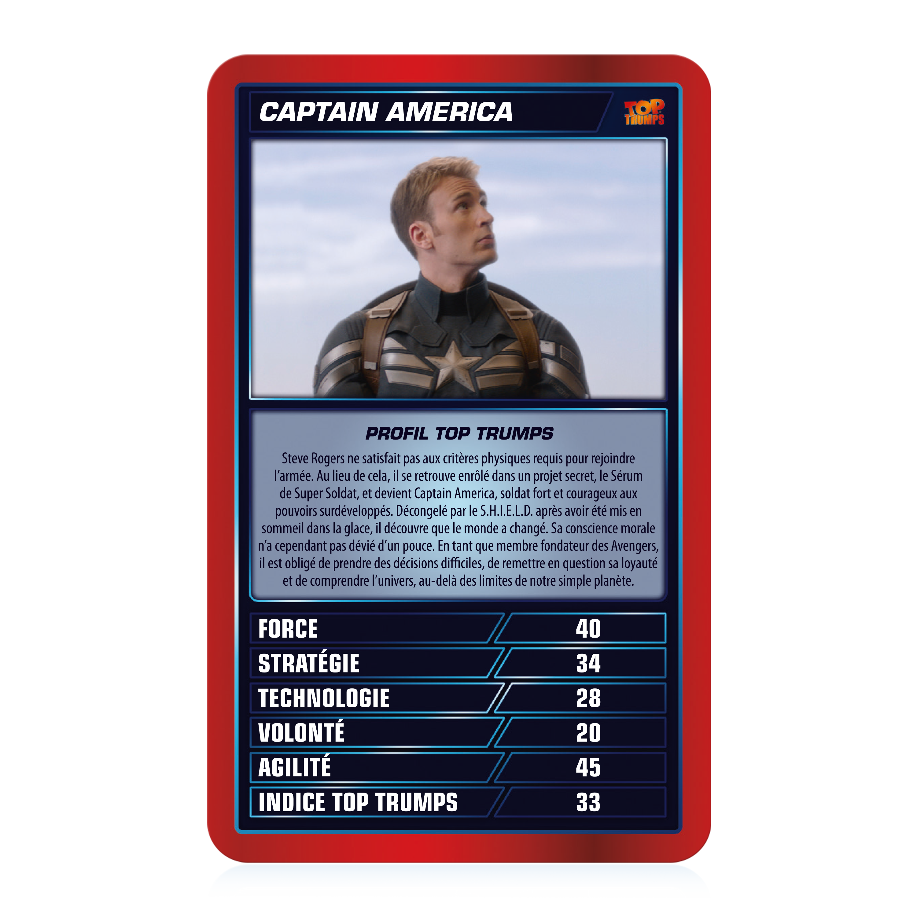 TOP TRUMPS MARVEL CINEMATIC UNIVERSE - Winning Moves