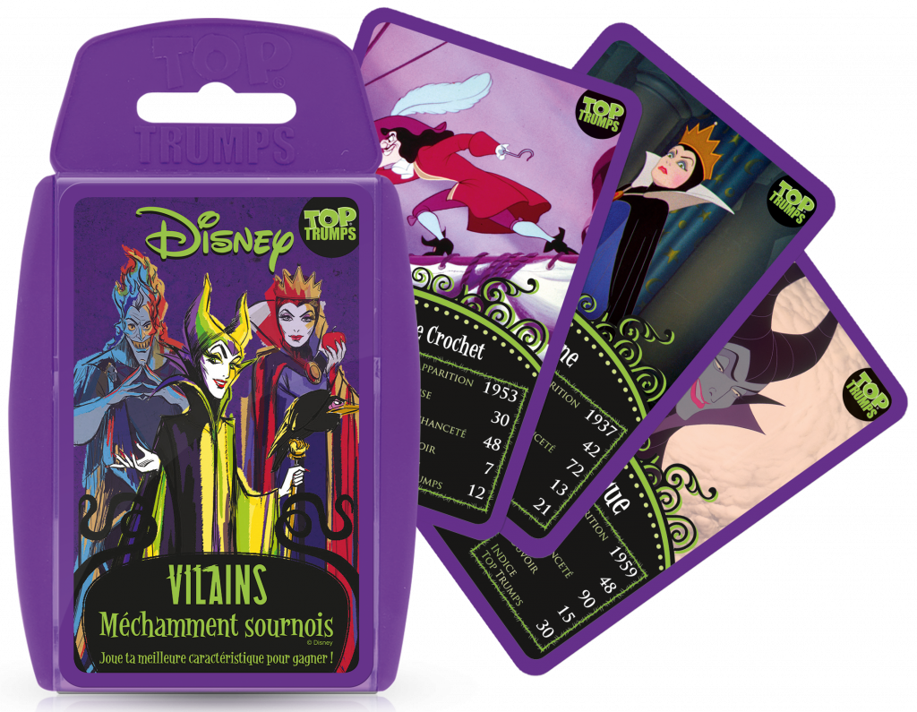 TOP TRUMPS DISNEY VILLAINS - Winning Moves