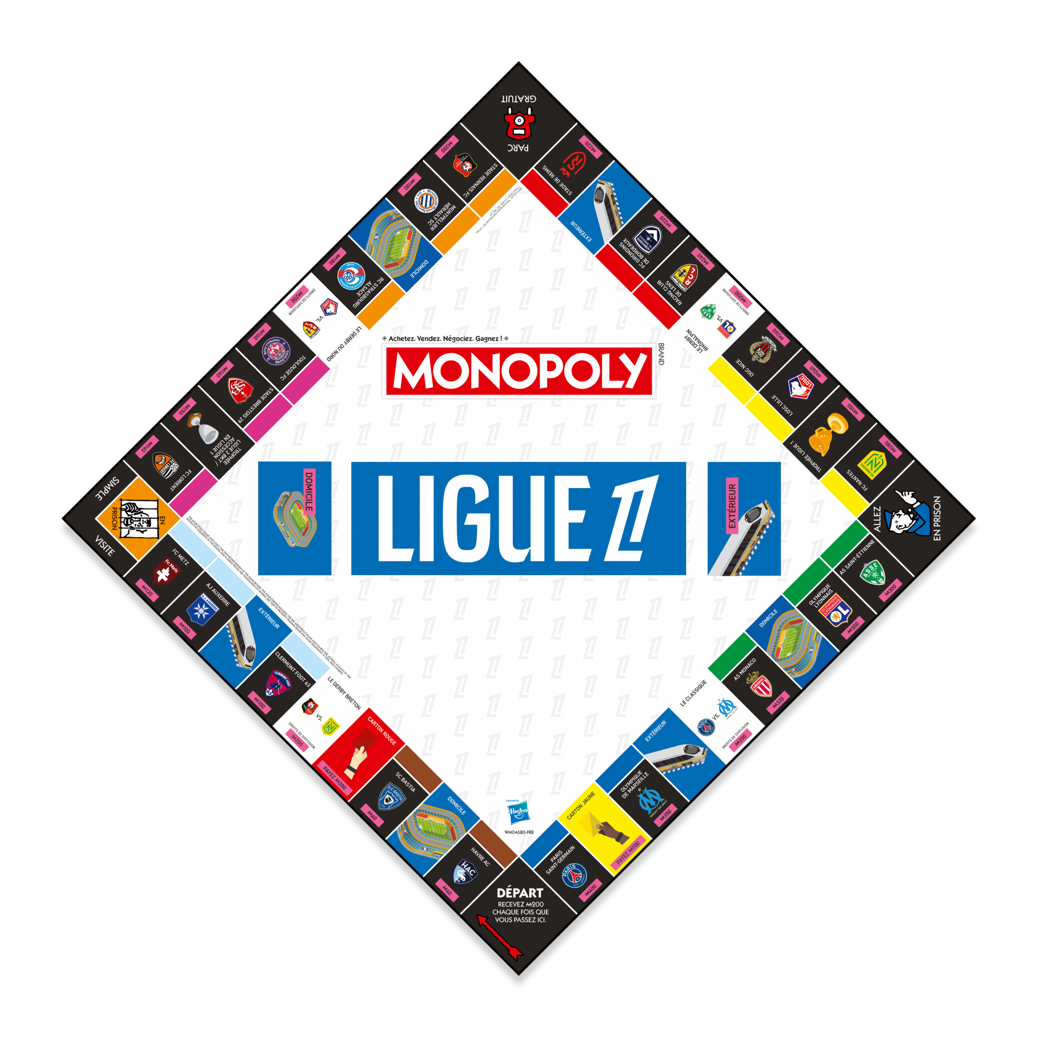 MONOPOLY LIGUE 1 - Winning Moves