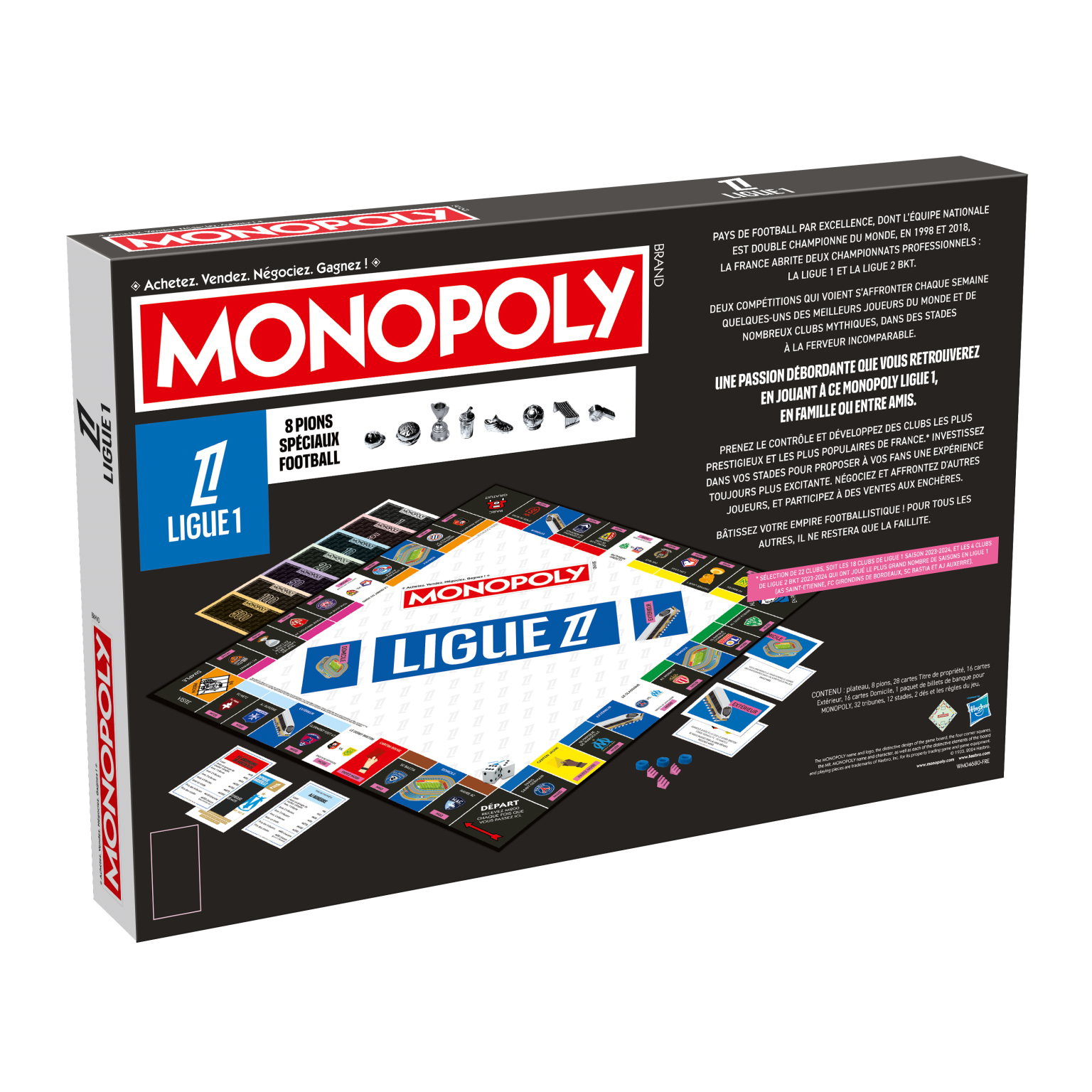 MONOPOLY LIGUE 1 - Winning Moves