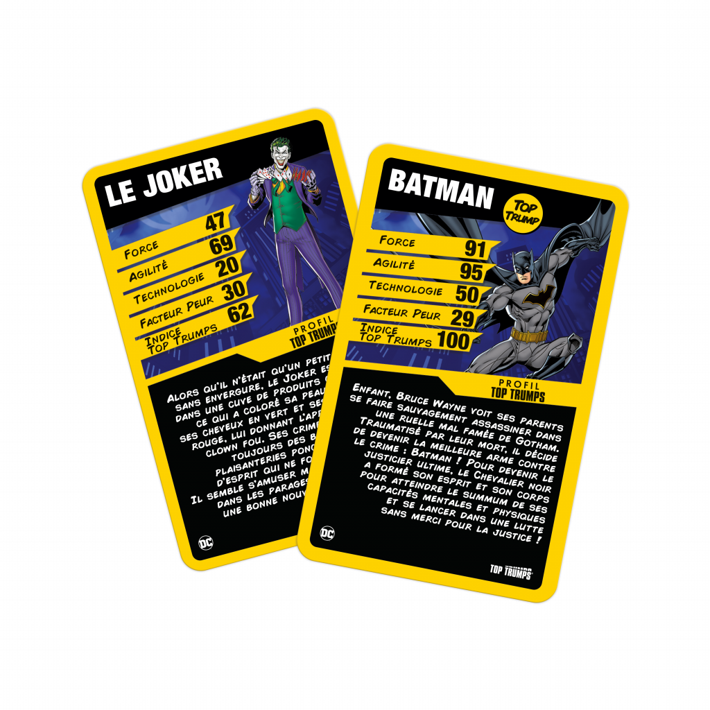 TOP TRUMPS BATMAN - Winning Moves